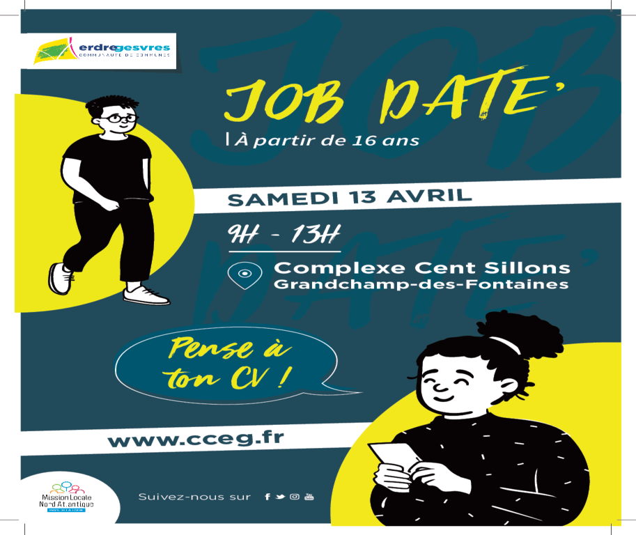 Le job date'tudiant revient, 6ème édition ! - Communauté de Communes d ...